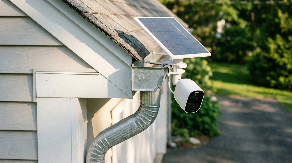 Mount Solar Cameras Without Drilling: Gutter & Tree Guide – de.xega